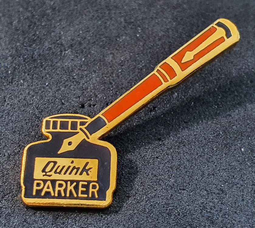 Z396 - Pin Tintenglas mit Feder Quink PARKER | Kaufen auf Ricardo