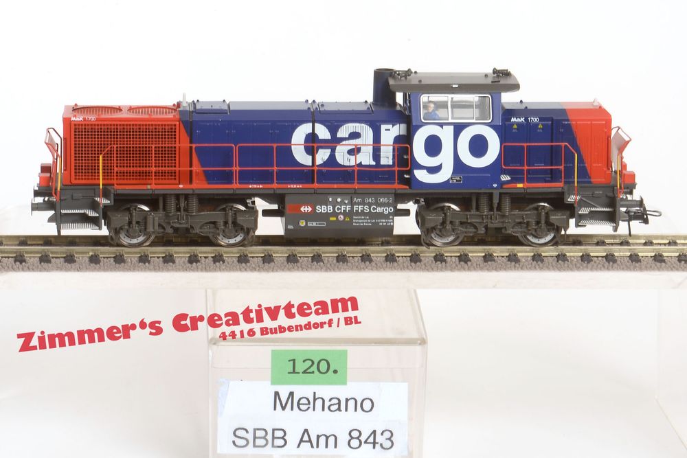 Mehano SBB Rangierlok Am 843, GS, H0 (Gebraucht) in Bubendorf für CHF ...