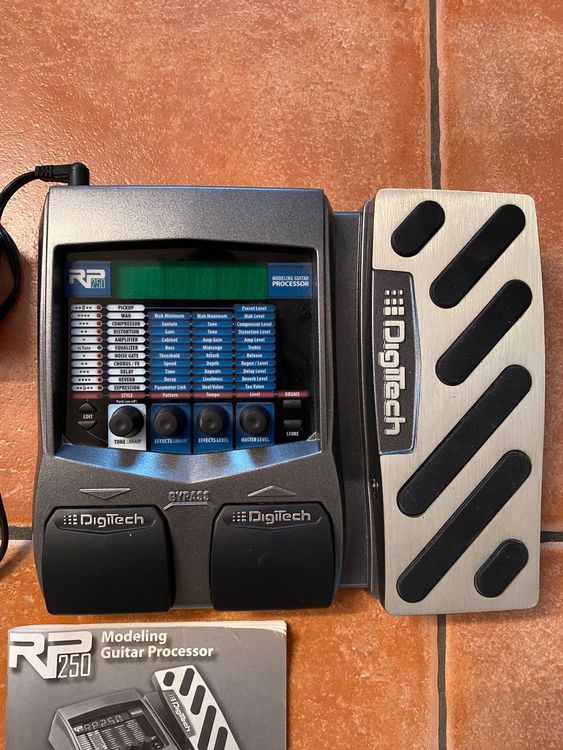 Digitech RP250 Modeling Guitar Processor (Gebraucht) in für CHF 48 ...