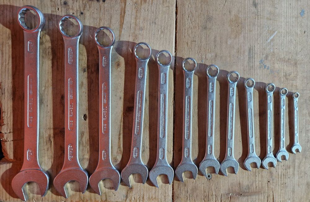 Rahsol Schraubenschlüssel Zoll Inch Set, 12-teilig, Germany. | Kaufen ...