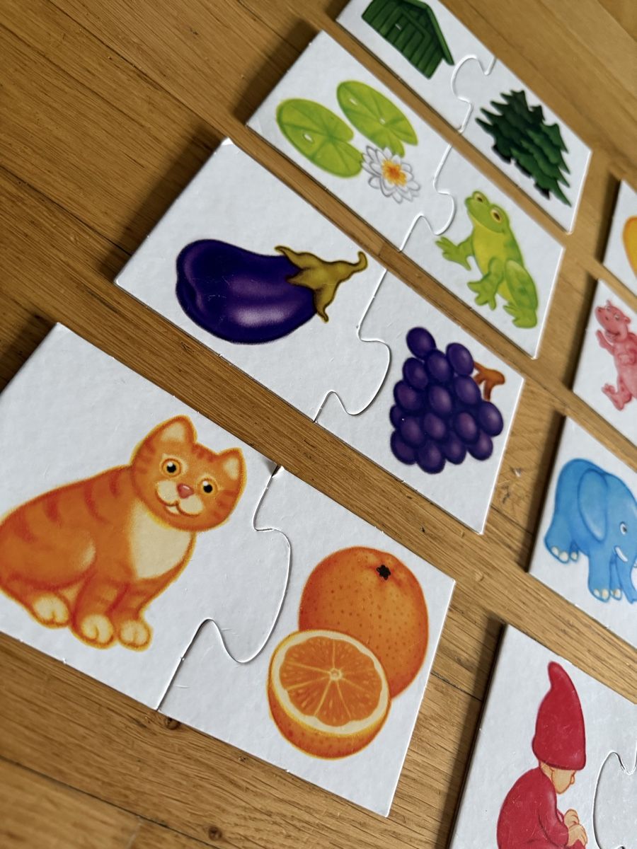 Kinder Lernpuzzle Puzzle Farbenpuzzle ab 2 Jahre Farben (Gebraucht) in ...