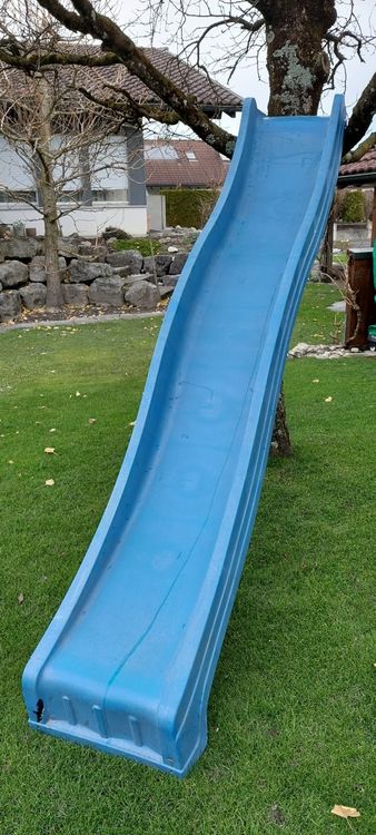 Rutschbahn Kuststoff blau | Kaufen auf Ricardo