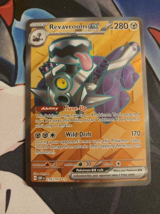 Revavroom ex full art ☆ 216/197 OBF EN | Kaufen auf Ricardo