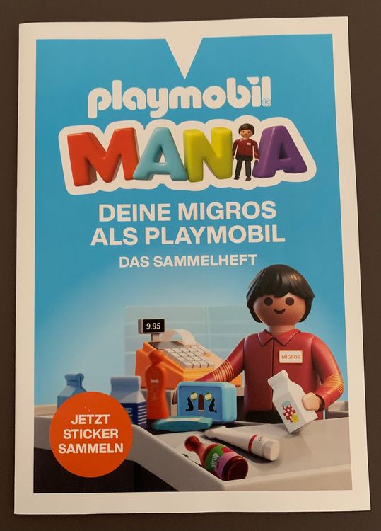 Migros Mania Playmobil, 20 Sticker (Neu und originalverpackt) in für ...