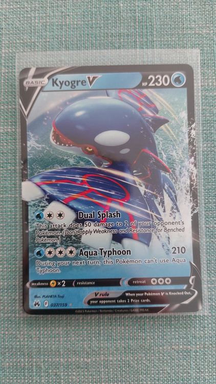 Kyogre V Crown Zenith | Kaufen auf Ricardo