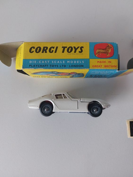 Corgi Toys 324 Marcos 1800 GT mit Volvo mit Original Box (Gebraucht) in ...