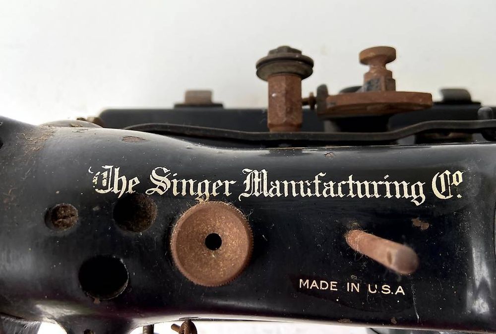 Alte "Singer" 107W3- Ind.- Nähmaschine aus den 1930er Jahren (Gebraucht ...