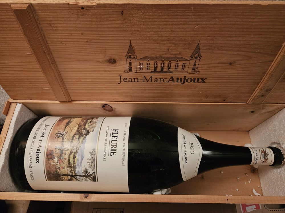 Mathusalem (6 litre bouteille) de FLEURIE Grand Cru Beaujol (Neuf avec ...