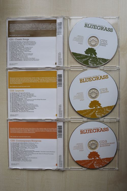 Bluegrass CD Box - The Essential Guide To - 3 CD Set (39) (Gebraucht ...