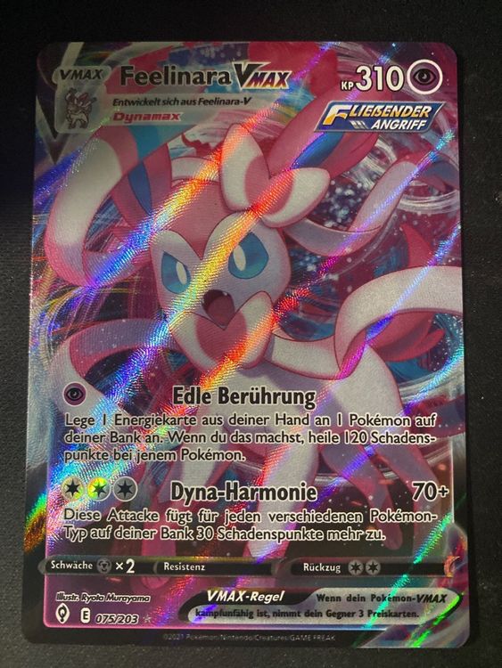 Pokemonkarte Feelinara Vmax | Kaufen auf Ricardo