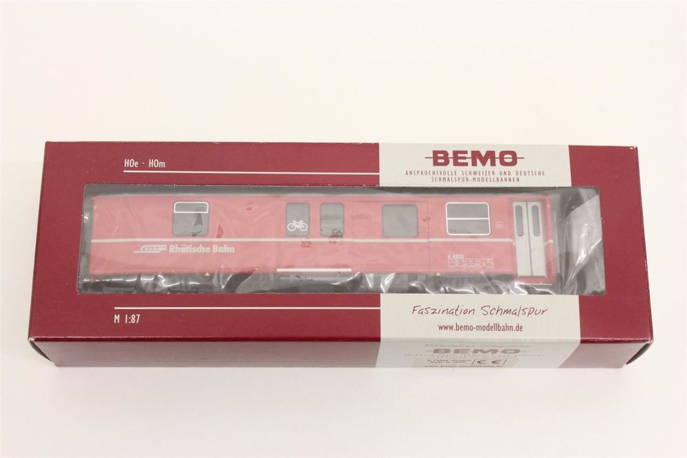 Bemo RhB 3270 153 D 4223 Gepäckwagen H0m | Kaufen auf Ricardo