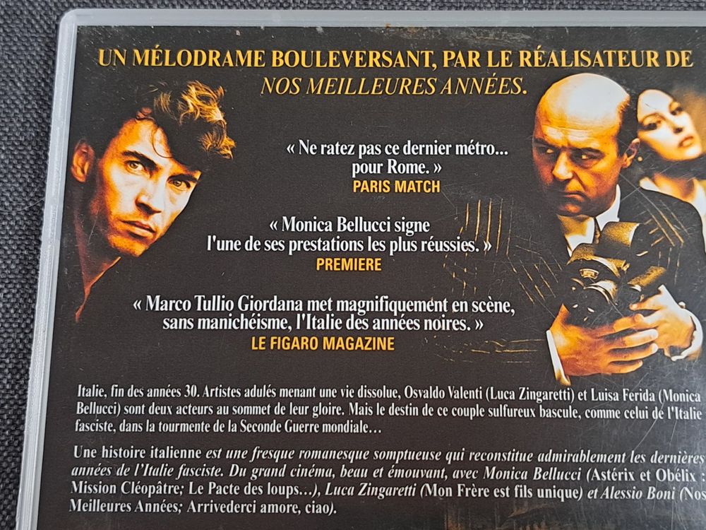 IMPORT-DVD: Une Histoire italienne mit Monica Bellucci (Gebraucht) in ...