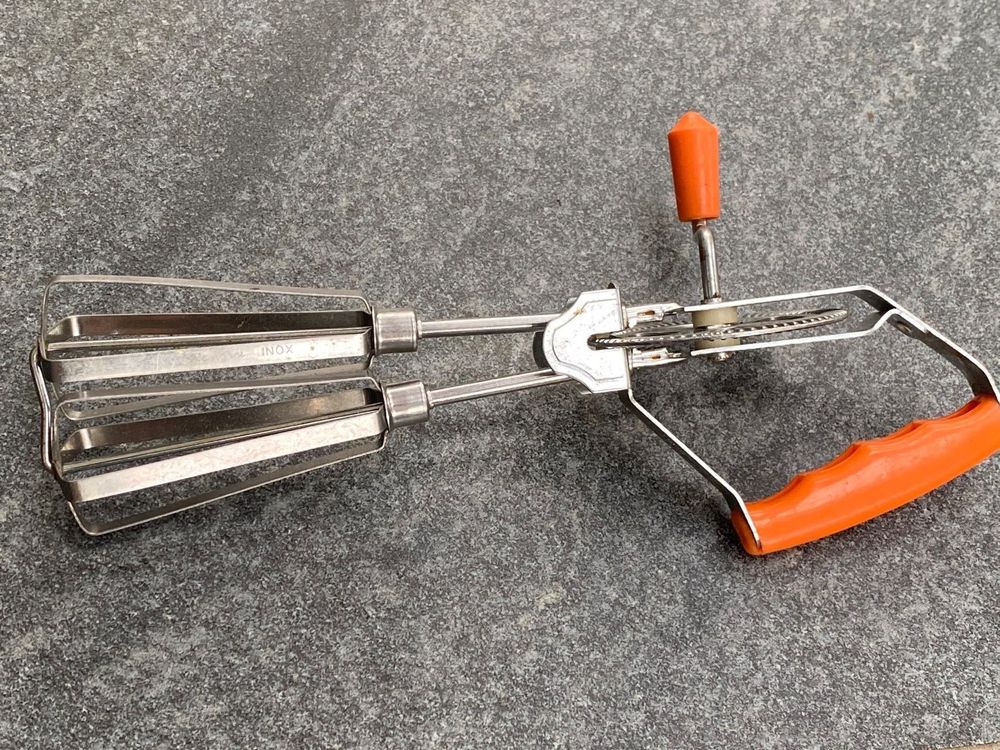 Handmixer Backen Mid Century 60er vintage orange | Kaufen auf Ricardo