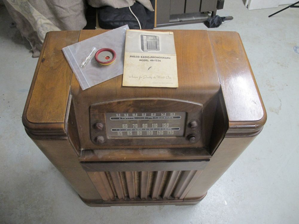 Philco Radio Phonograph Model 46-1226 von 1946 | Kaufen auf Ricardo
