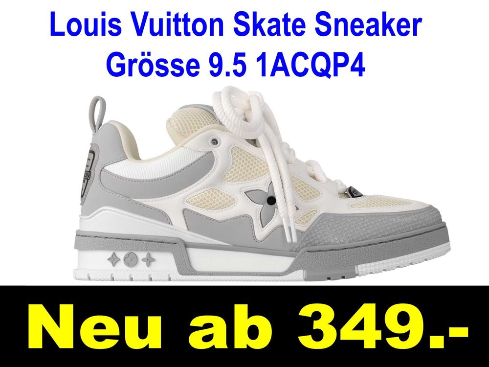 🔴 Sneaker LOUIS VUITTON Grösse 9.5 Net Gray /790Z (Neu und ...
