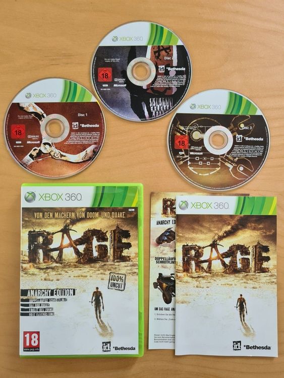 Rage (Xbox 360) (Gebraucht) in Oberwil BL für CHF 2.9 – mit Lieferung ...