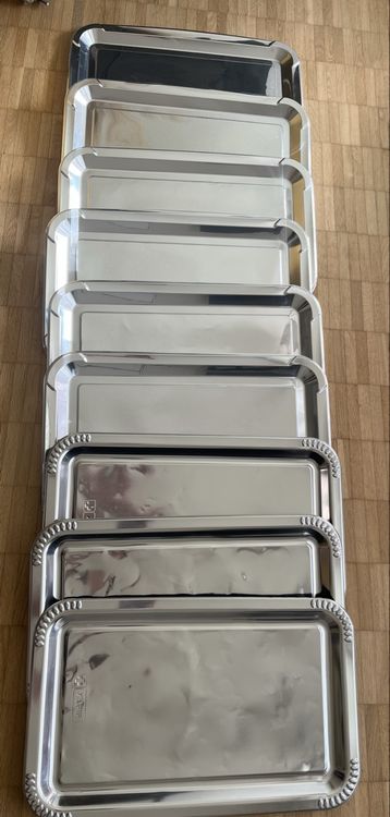 9 Kunststoff Service-Platten (Gebraucht) in Steffisburg für CHF 8 – nur ...