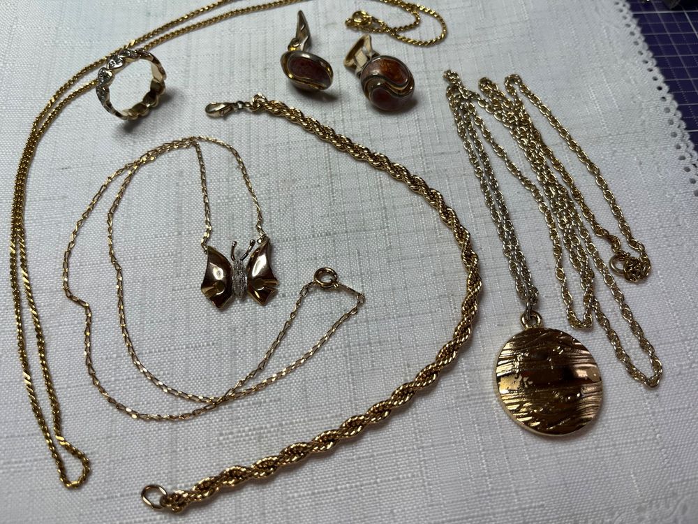 Lot vergoldete Schmuckstücke | Kaufen auf Ricardo