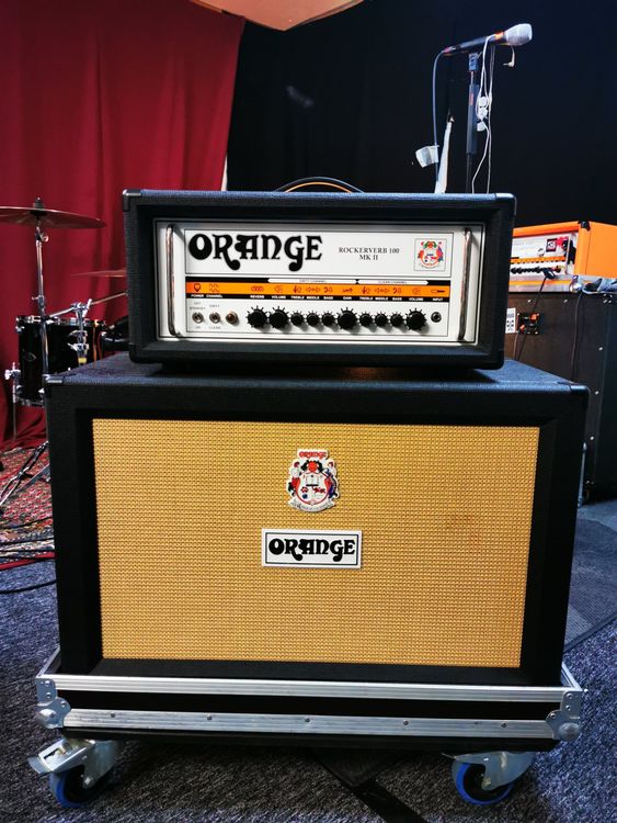 Orange Rockerverb 100H MKII / Box Orange PPC212 / Flightcase (Gebraucht ...