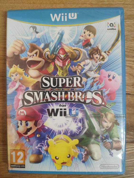 Nintendo Wii U Super Mario Smash Bros. sealed | Kaufen auf Ricardo