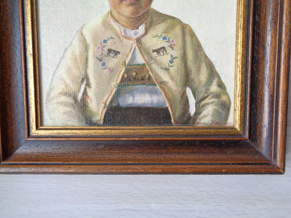 APPENZELLER BUB BAUERNMALEREI DRUCK HANS ZELLER | Kaufen auf Ricardo