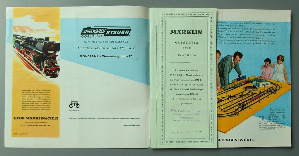 Märklin - Kataloge 1955 - 1958 | Kaufen auf Ricardo