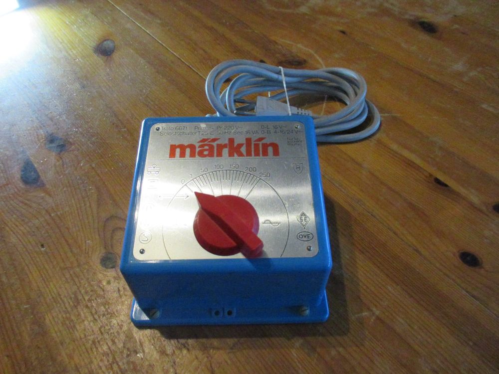 Trafo Märklin Ho Wechselstrom 16 VA Gebraucht, ab 1,00 Fr. | Kaufen auf ...