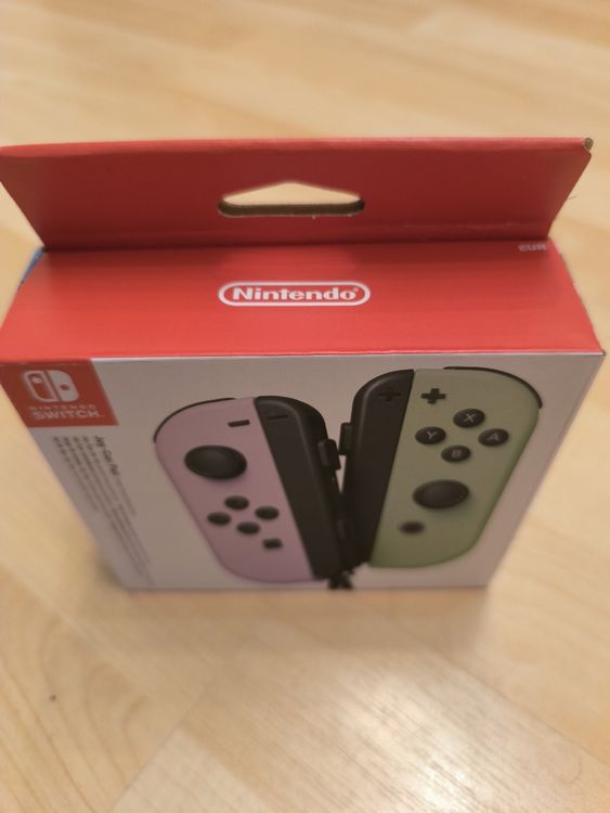 Nintendo Joy-Con Set Pastell-Lila/Grün Controller Switch neu (Neu und originalverpackt) in ...
