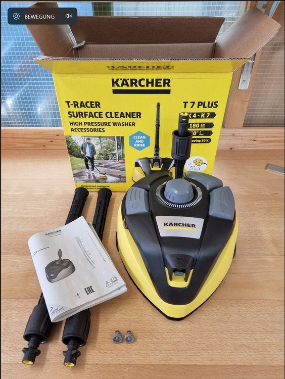 KÄRCHER T 7 PLUS FLÄCHENREINIGER T-Racer | Acheter sur Ricardo