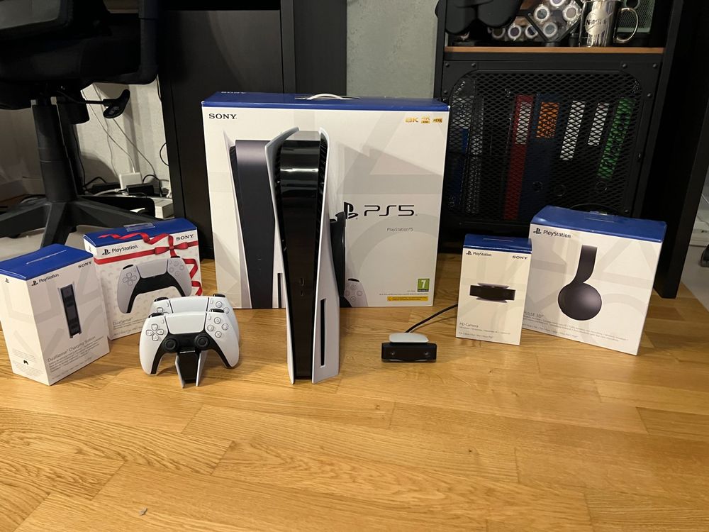 Sony PlayStation 5 Disc Edition, 2 TB & viel Zubehör | Kaufen auf Ricardo