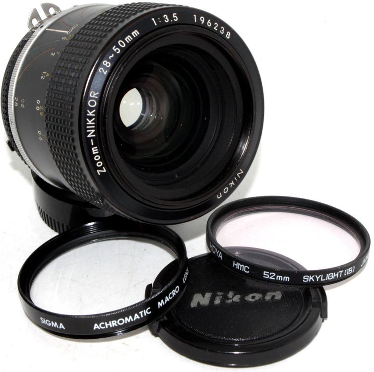 NIKON Zoom-NIKKOR 3.5 / 28-50 mm + 2 Filter (Gebraucht) in Allschwil ...