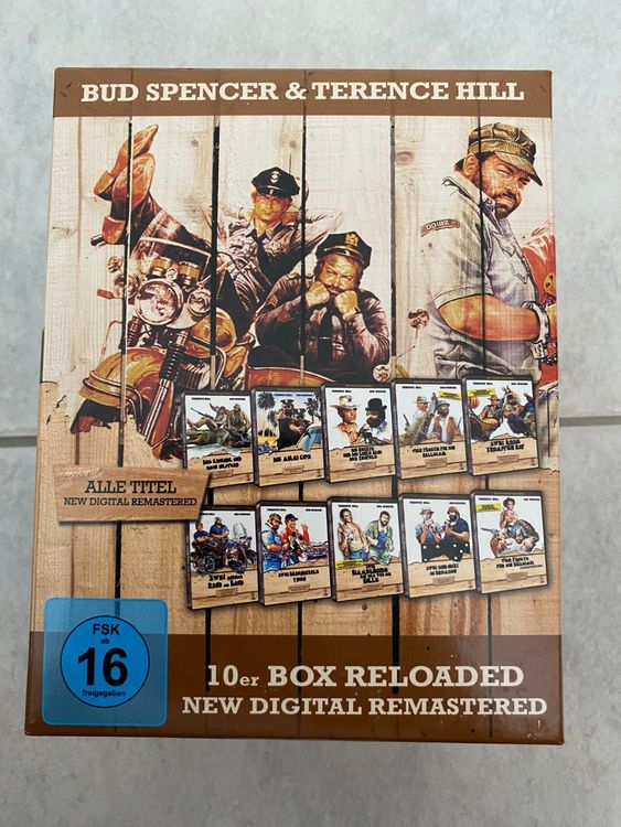 Bud Spencer & Terence Hill Collection 10er Box Reloaded (Gebraucht) in für CHF 5 – mit Lieferung ...