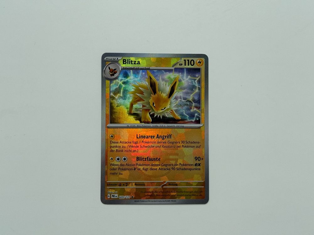 Blitza Jolteon Masterball DE Prismatic Evolutions Pokemon (Gebraucht ...