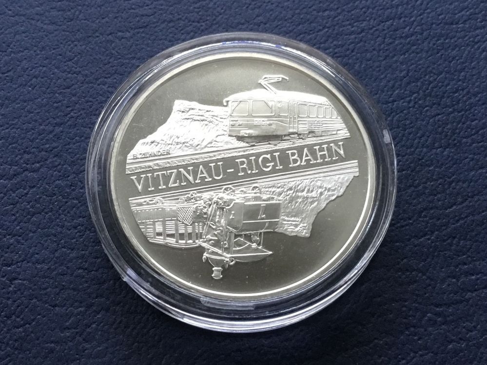 20 Franken Silbermünze VITZNAU RIGI Bahn 2008 (Neu (gemäss Beschreibung)) in St. Margrethen SG ...
