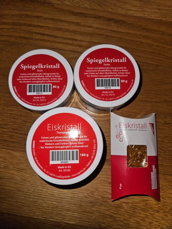 GONIS Eiskristall / Spiegelkristall Set | Kaufen auf Ricardo