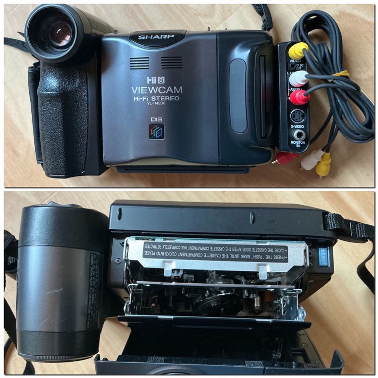 Sharp ViewCam Hi8 Stereo VL-H4200 Camcorder / caméscope (Gebraucht) in ...