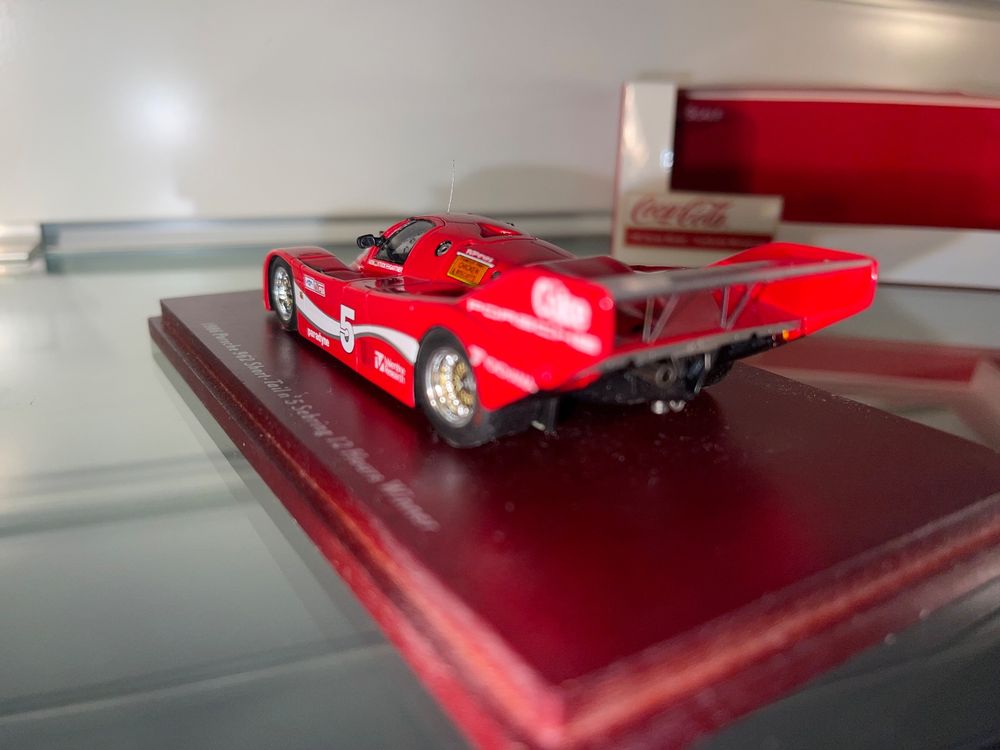 Porsche 962 Coca Cola True Scale 1:43 Top Zustand TSM (Neu (gemäss ...