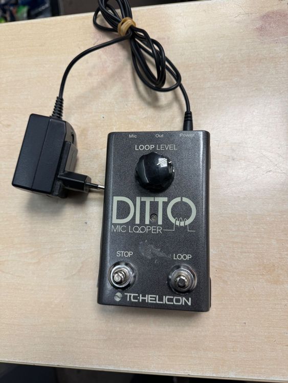 Ditto Mic Looper von TC-Helicon mit Stromadapter | Kaufen auf Ricardo