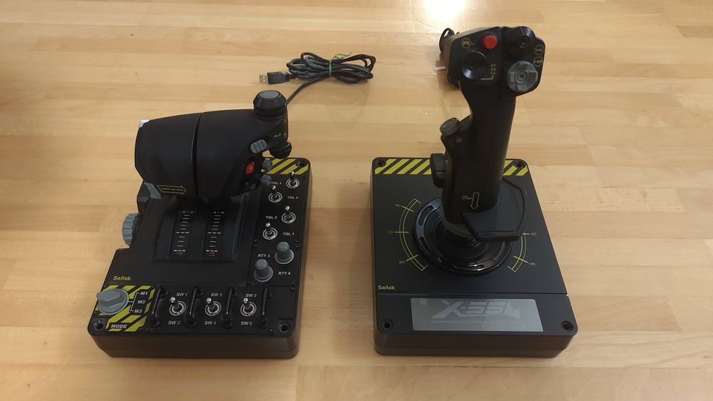 Saitek X-55 Rhino H.O.T.A.S. System (Gebraucht) in Zürich für CHF 59 ...