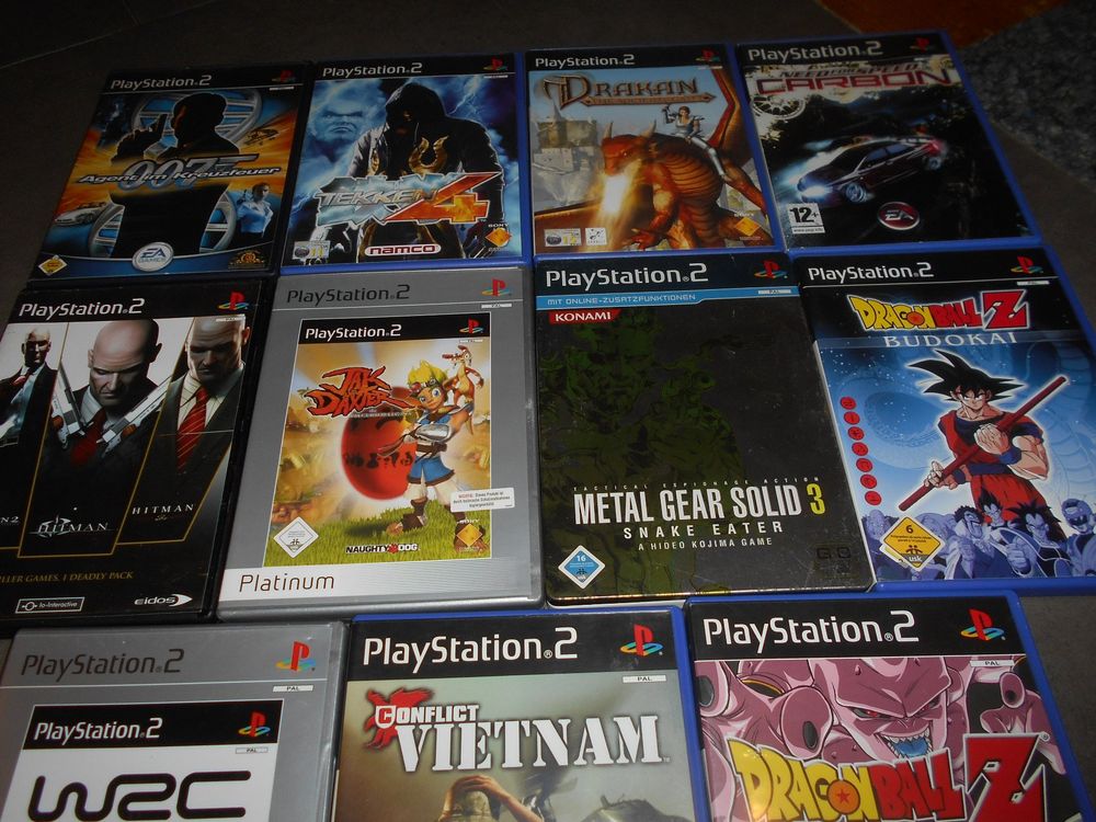 PS2 Game Sammlung 13 Spiele ab 1CHF | Kaufen auf Ricardo