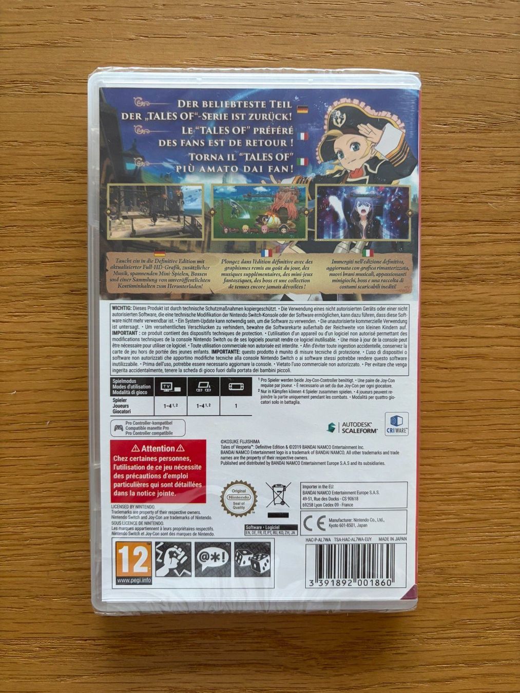 Tales of Vesperia : Definitive Edition - Nintendo Switch NEU (Neu und ...