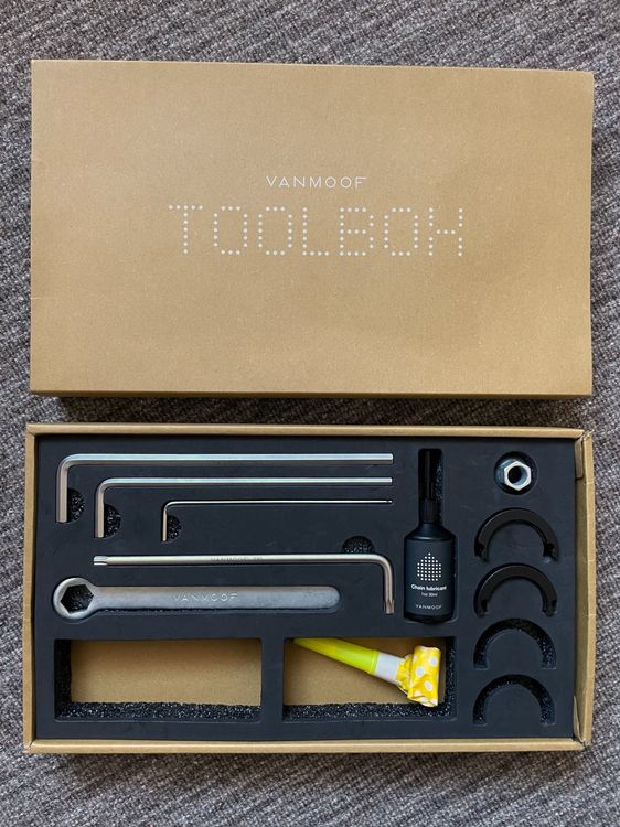 Toolbox S3 & X3 VanMoof with Bike Pump and Reflectors, New | Kaufen auf Ricardo