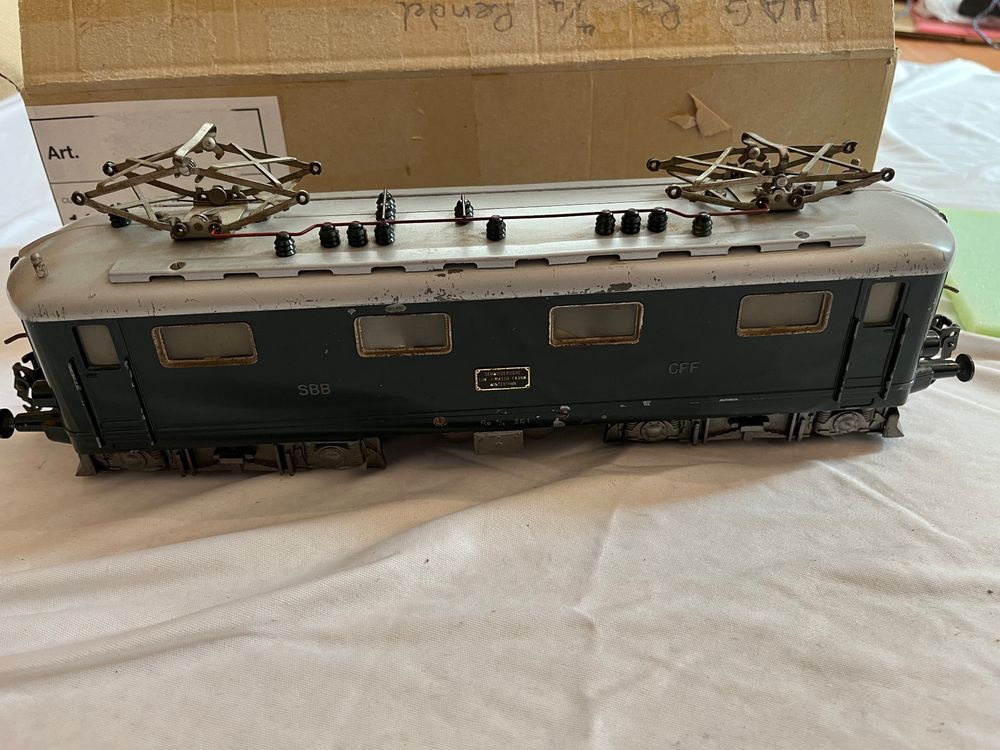 HAG 540 SBB Re 4/4 Drehgestell-Lok Pendel Spur 0 1 Motor (Gebraucht) in Schlieren für CHF 620 ...