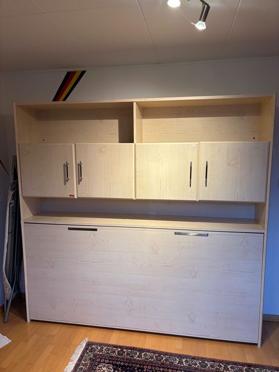 Schrankbett mit viel Stauraum - Hochwertig (Gebraucht) in Luzern für CHF 20 – nur Abholung auf ...