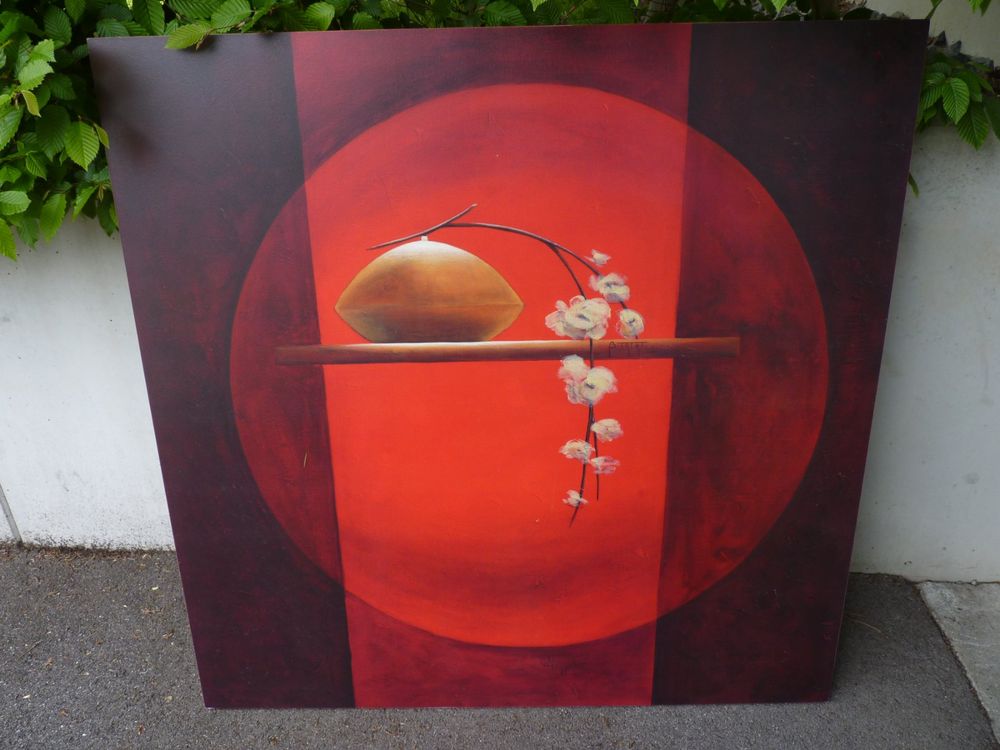 Bild- Kunstdruck B. Triki Riesenbild 100x100cm (Gebraucht) in Küsnacht ZH für CHF 10 – nur ...