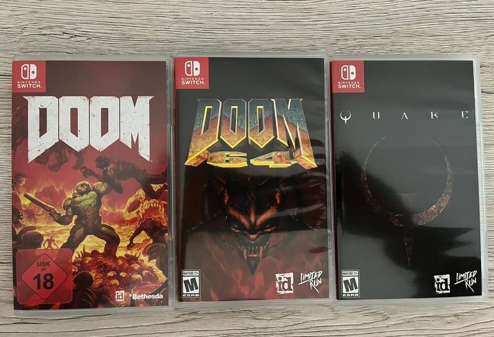 Doom , Doom 64 , Quake , Nintendo Switch Sammlung | Kaufen auf Ricardo