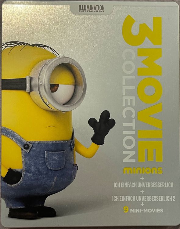 Minions Box - 3 Movie Collection Steelbook | Kaufen auf Ricardo