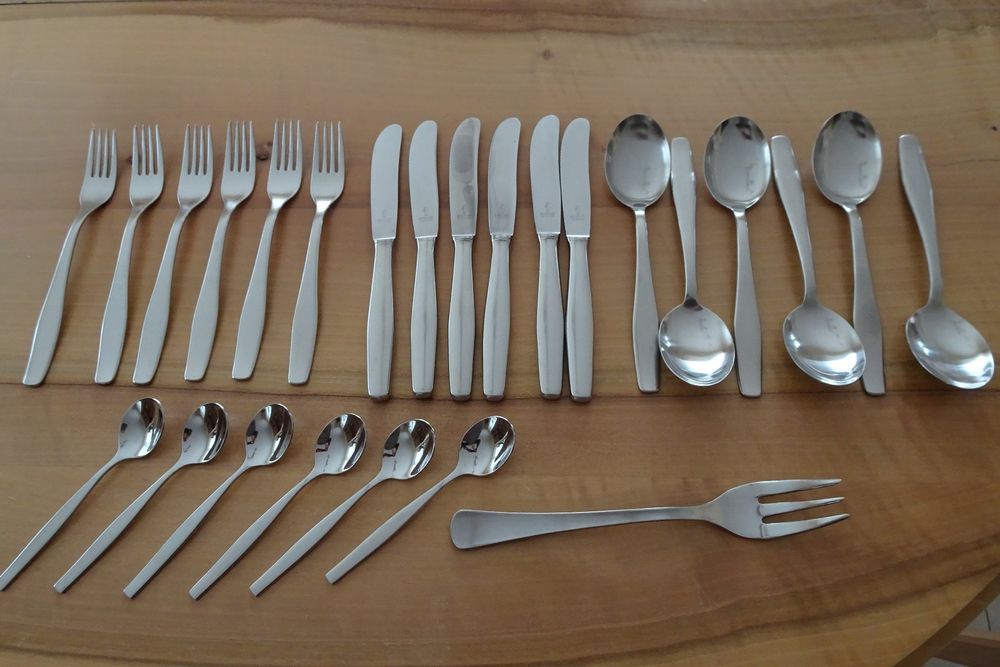 Besteck 25 teilig, Berndorf-Roneusil (Gebraucht) in Wittnau für CHF 25 ...