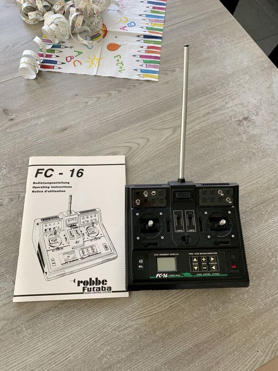 Robbe Futaba FC-16 Fernsteuerung 40 Mhz (Gebraucht) in Muri AG für CHF 82 – mit Lieferung auf ...
