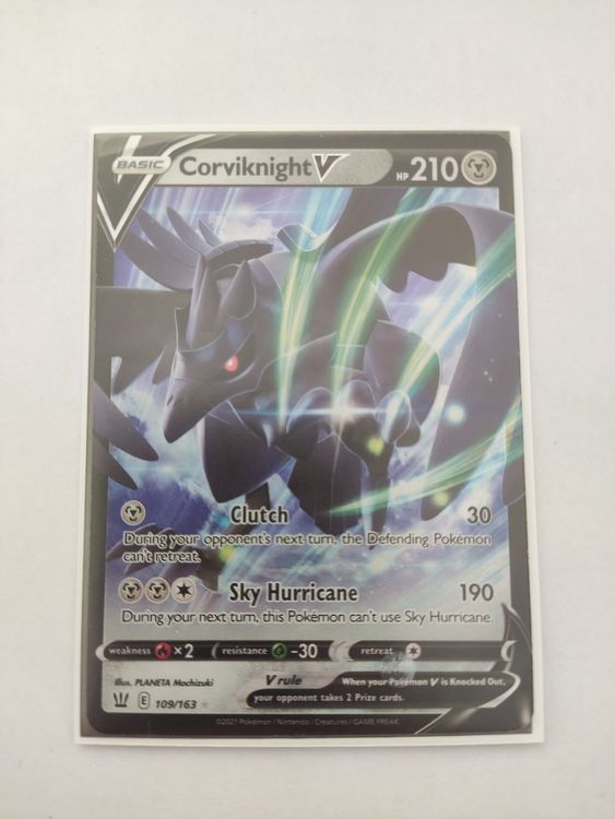 Corviknight V - 109/163 - Ultra Rare Battle Styles | Kaufen auf Ricardo
